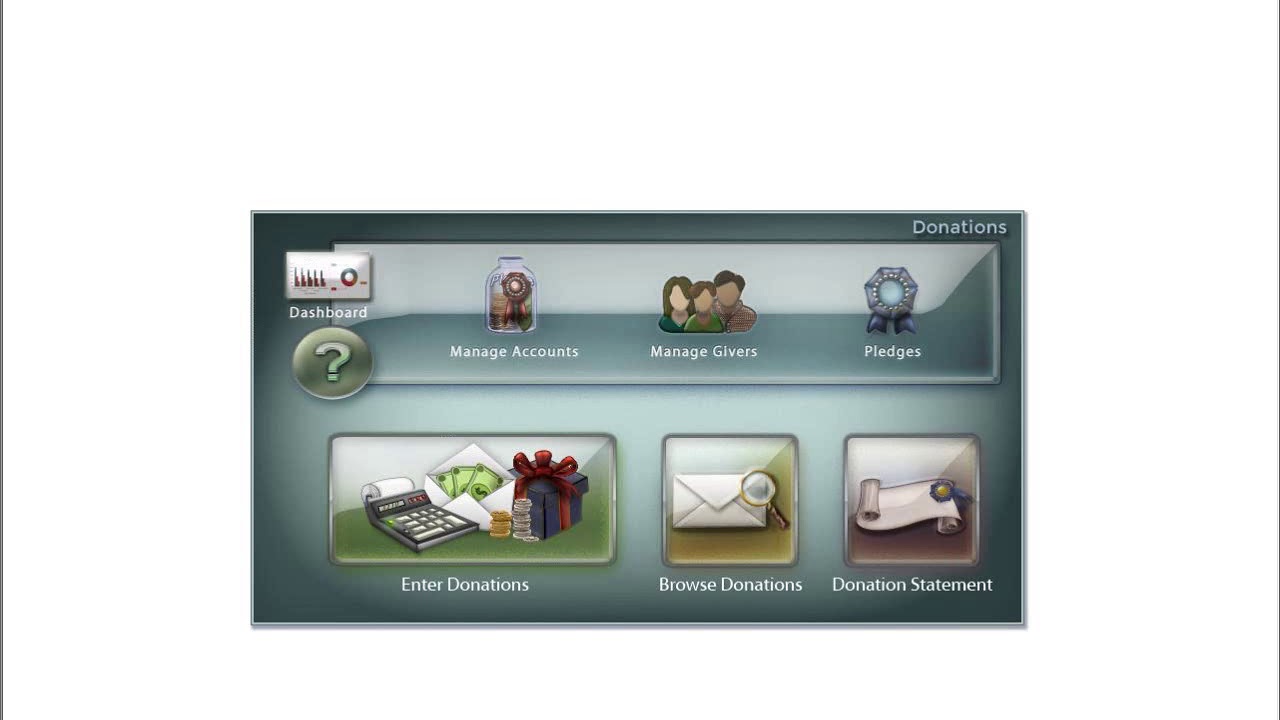 Donations | Church Windows Management Software