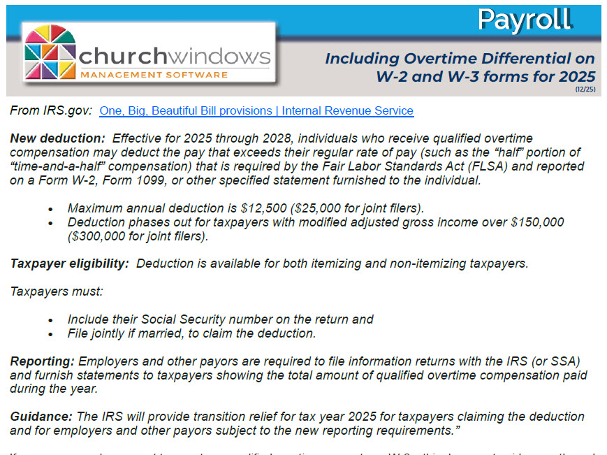 Payroll: 941 Filing Instructions | ChMS